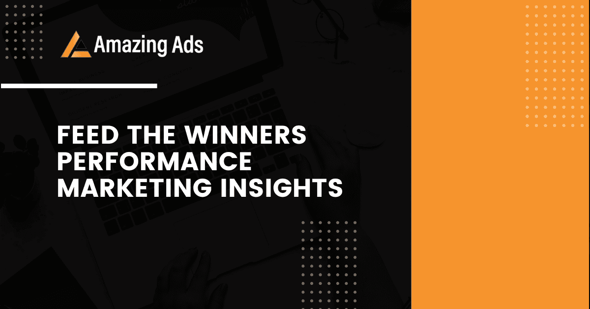 Feed the Winners Performance Marketing Insights - Amazing Ads